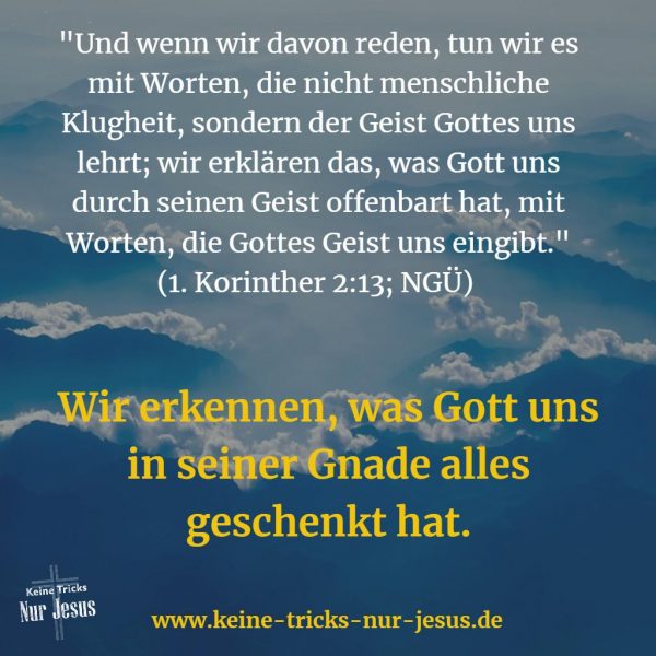 Menschliche Klugheit oder Weisheit vom Heiligen Geist? | Keine Tricks ...